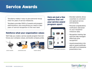 Service Awards Brochure - Terryberry
