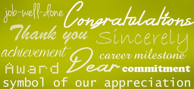 Dentrodabiblia Employee Recognition Letter