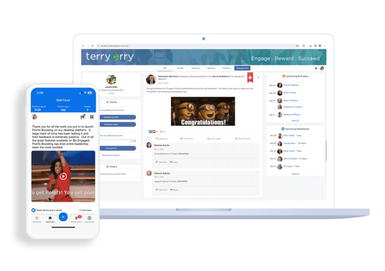 Employee Recognition Software & Online Platform - Terryberry