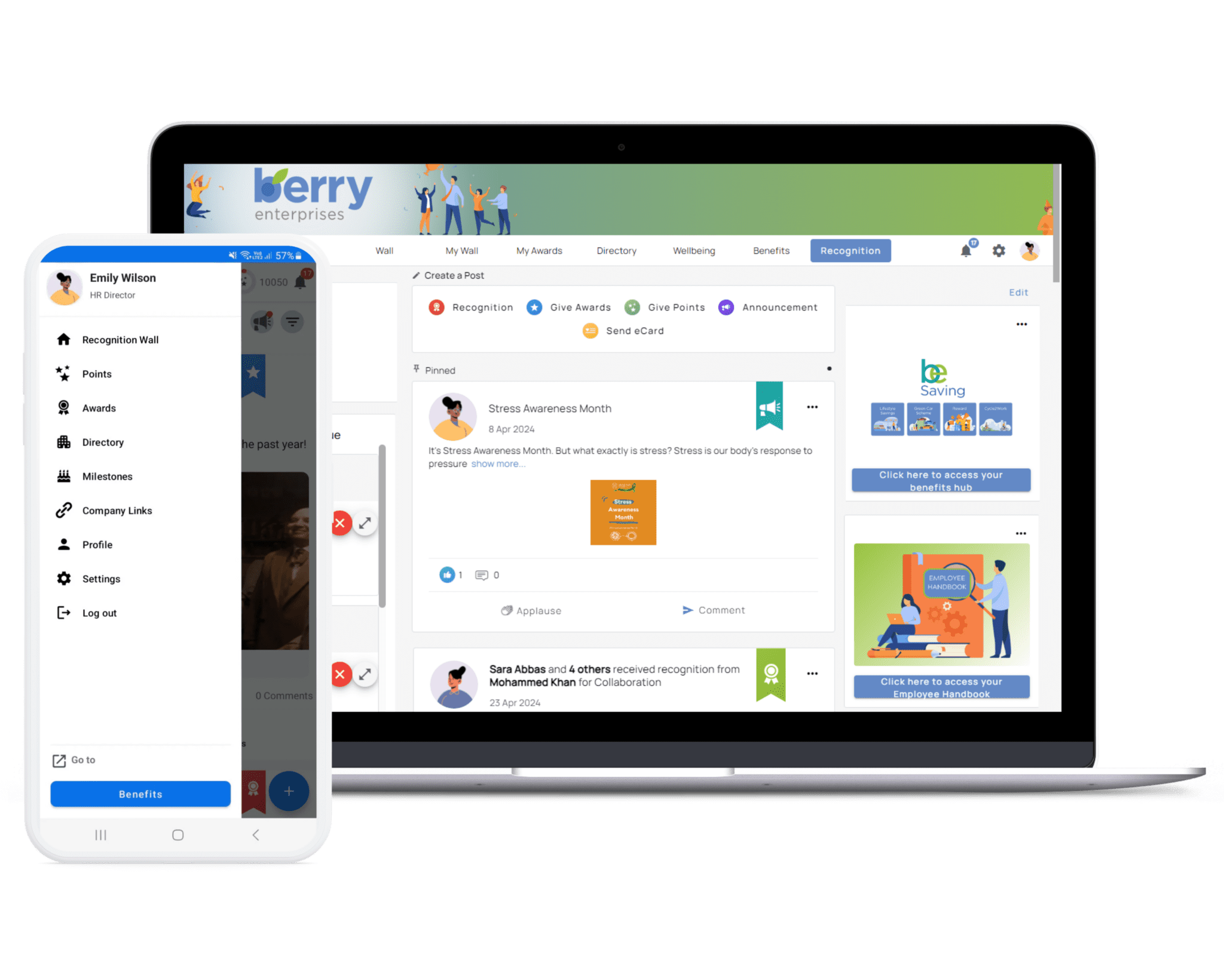 Employee Recognition Platform | Terryberry